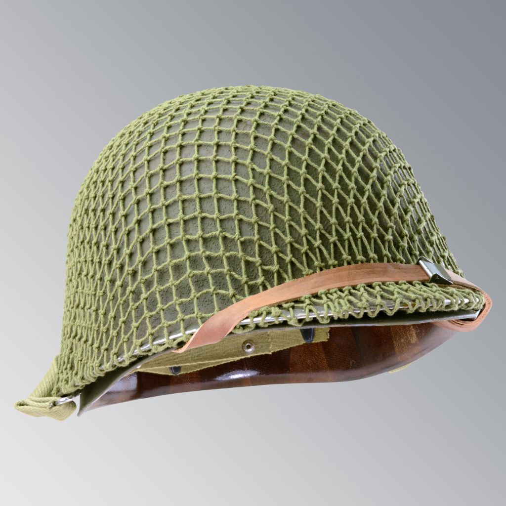 M1 HELMETS BASIC - Top Pots - WWII US M-1 Helmets, Liners and ...