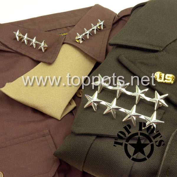 WWII US General Patton 3rd Army Four Star Parade Liner, Ike Jacket, Se ...