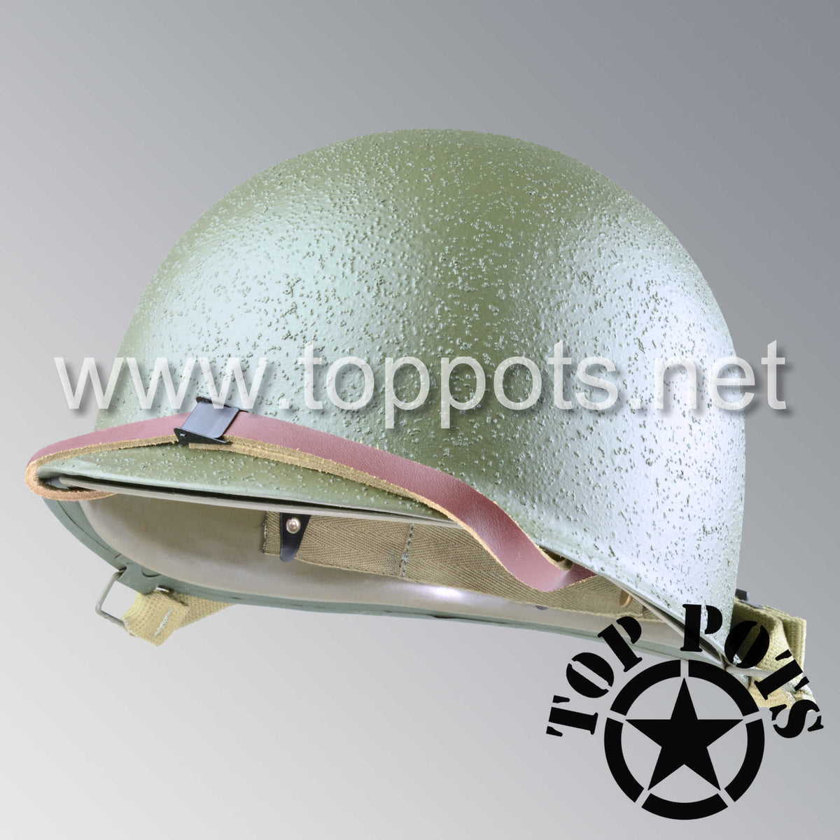 M1 Helmets (Reproduction) - Top Pots - WWII US M-1 Helmets, Liners and ...