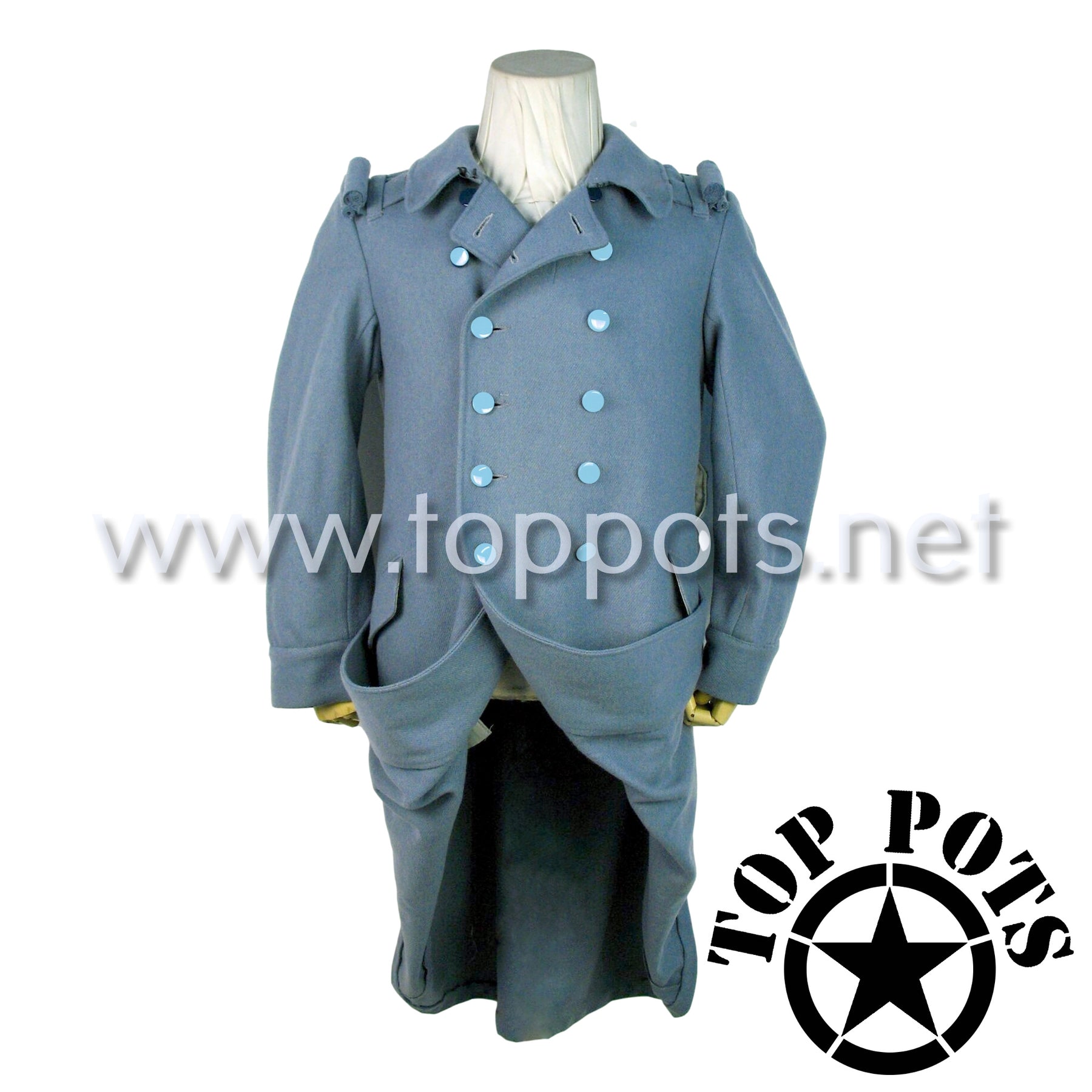 WWI French Army Uniforms - Top Pots - WWII US M-1 Helmets, Liners and ...