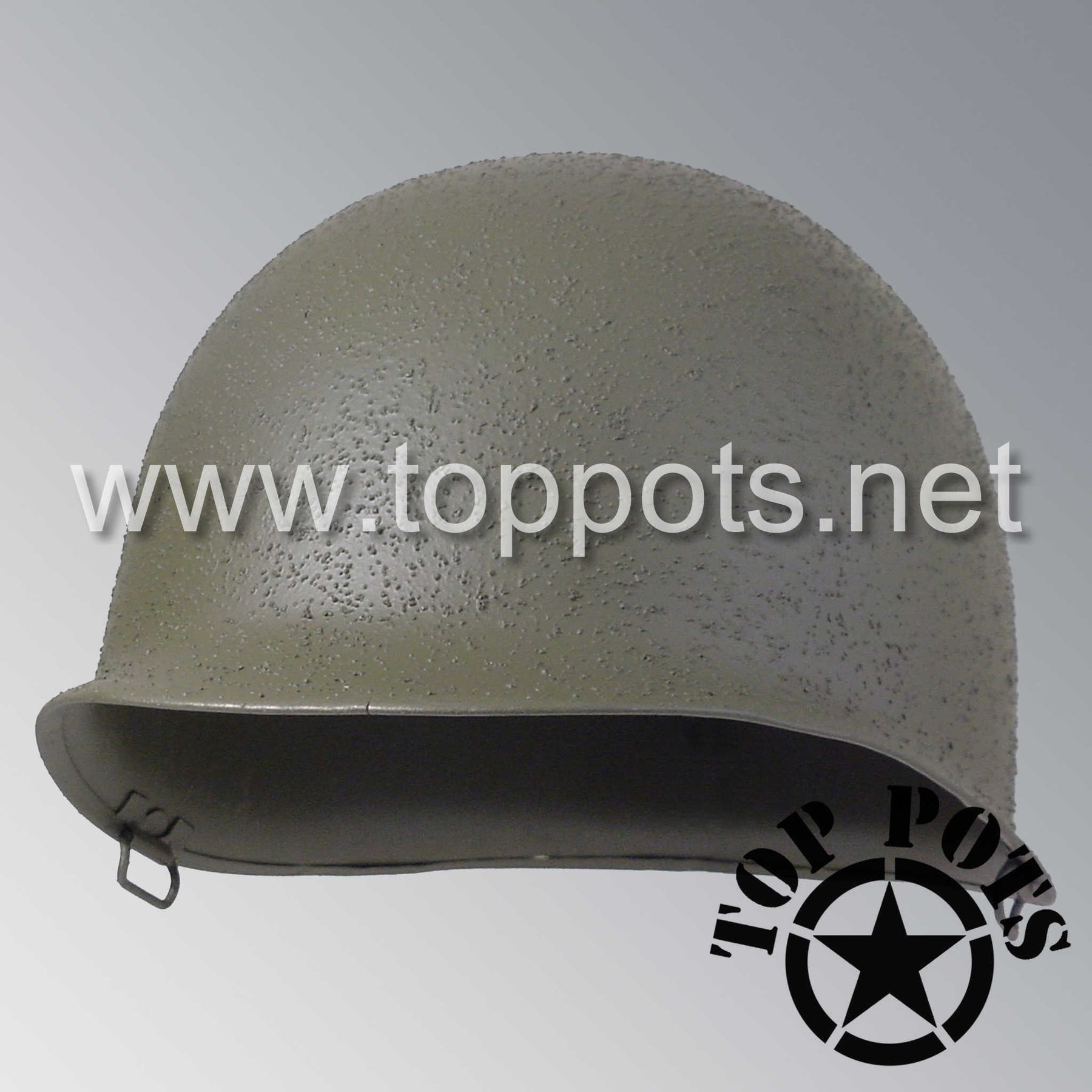 M1 Helmets (Infantry) - Top Pots - WWII US M-1 Helmets, Liners and ...
