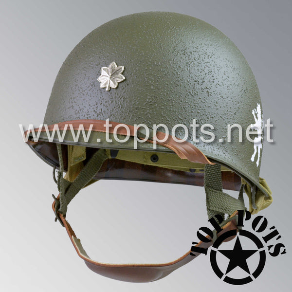 WWII US Army Restored Original M2 Paratrooper Airborne Helmet D Bale S ...