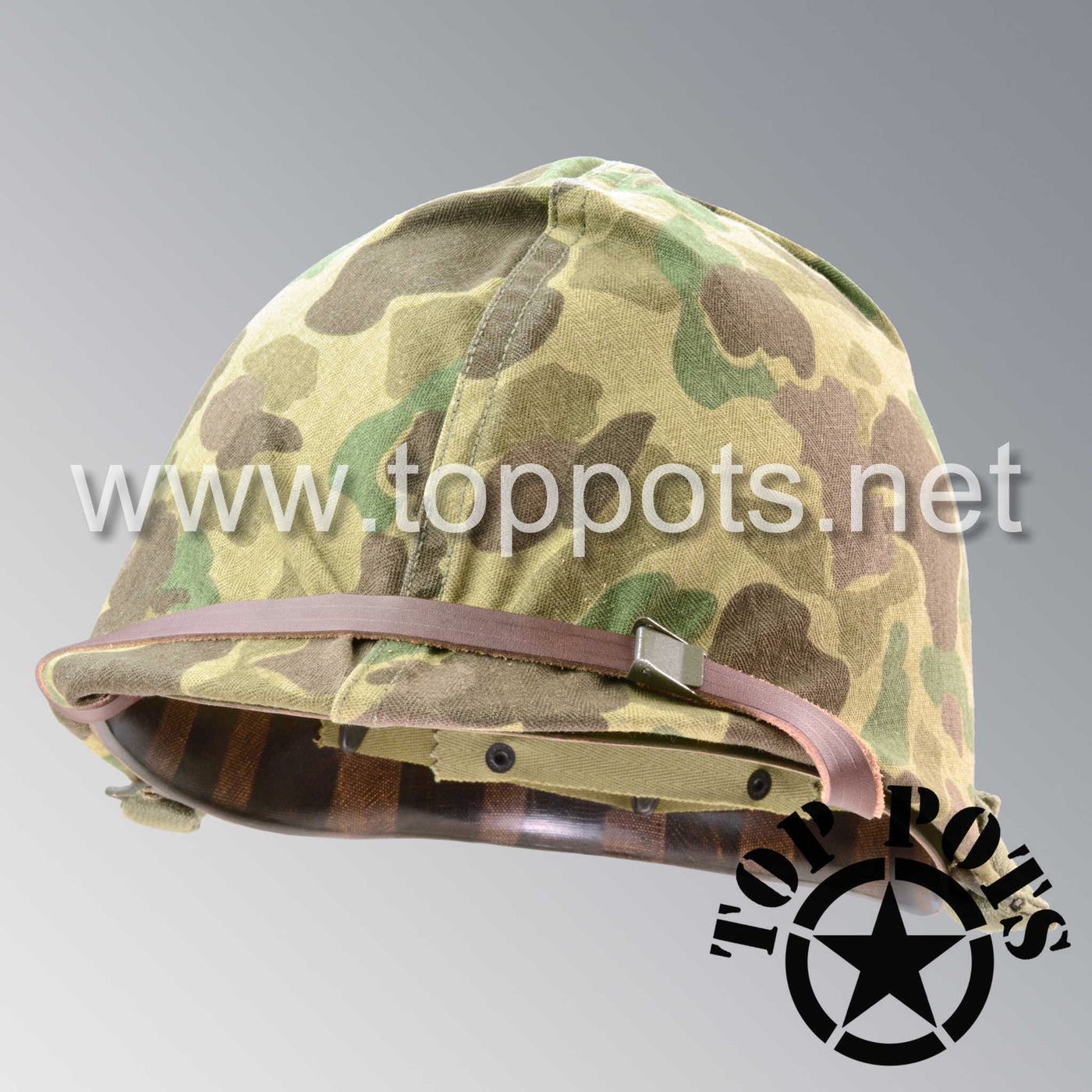 M1 HELMETS (CUSTOM MADE) - Top Pots - WWII US M-1 Helmets, Liners and ...