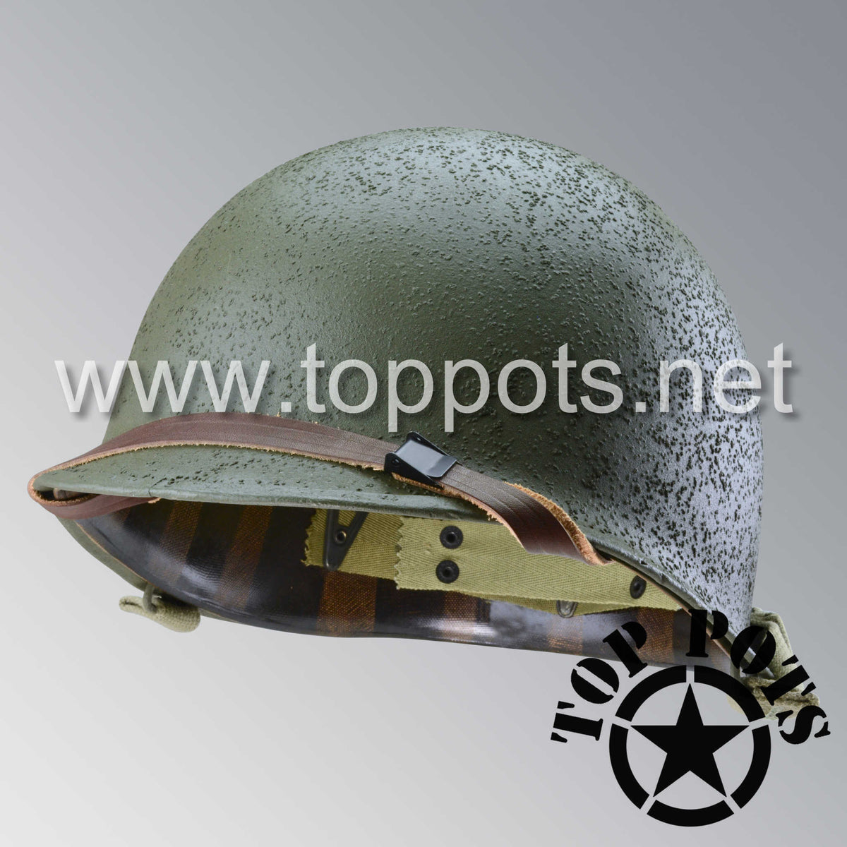 M1 HELMETS (CUSTOM MADE) - Top Pots - WWII US M-1 Helmets, Liners and ...